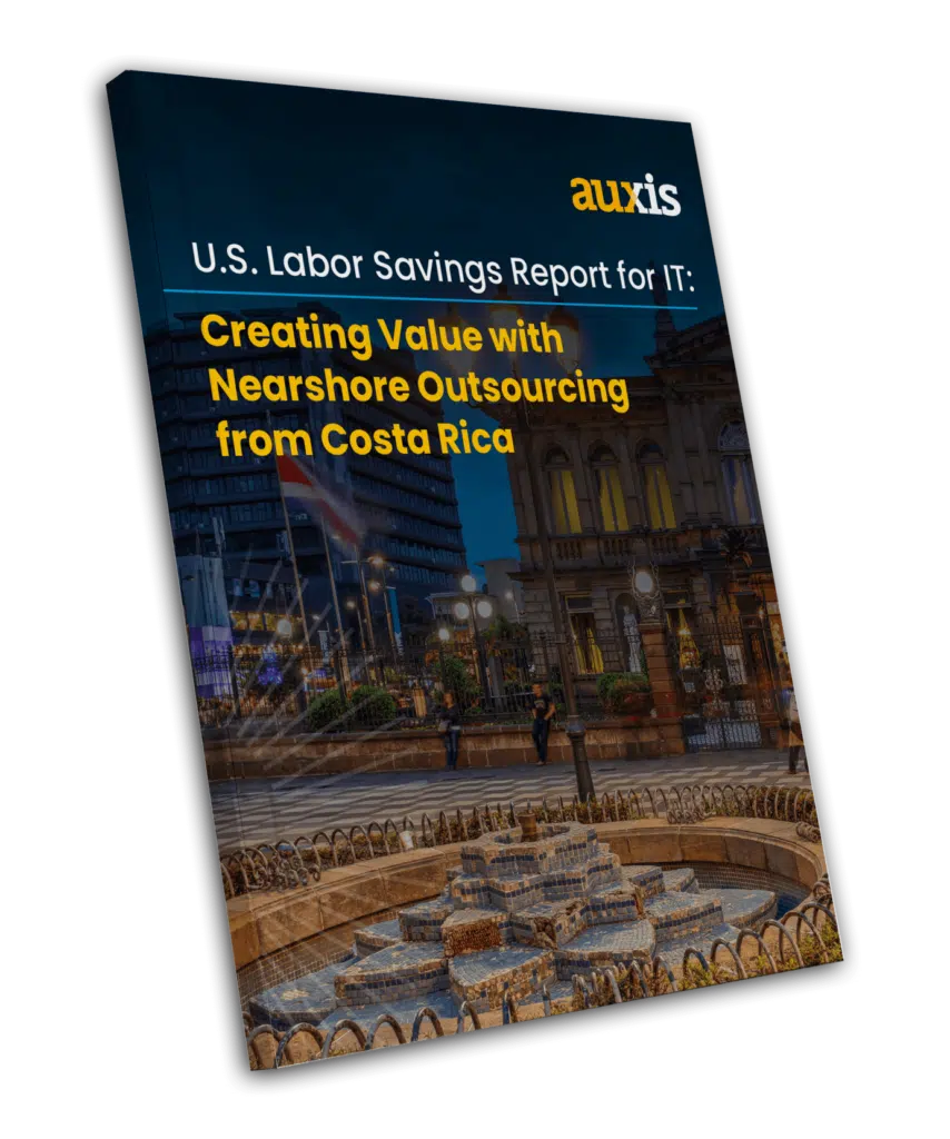 Labor Savings Report for IT Outsourcing! U.S. vs. Costa Rica - Auxis